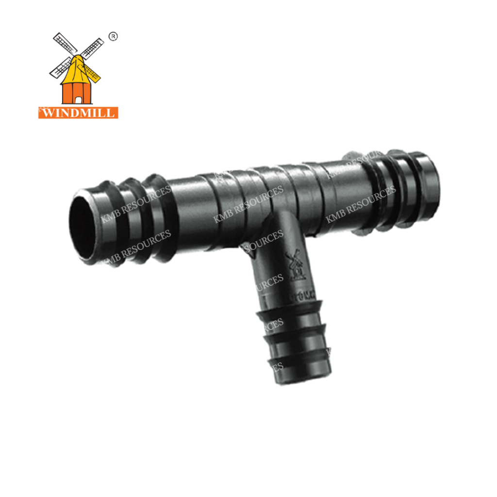 Windmill Increasing Tee Irrigation Hose Connector - KMB Resources